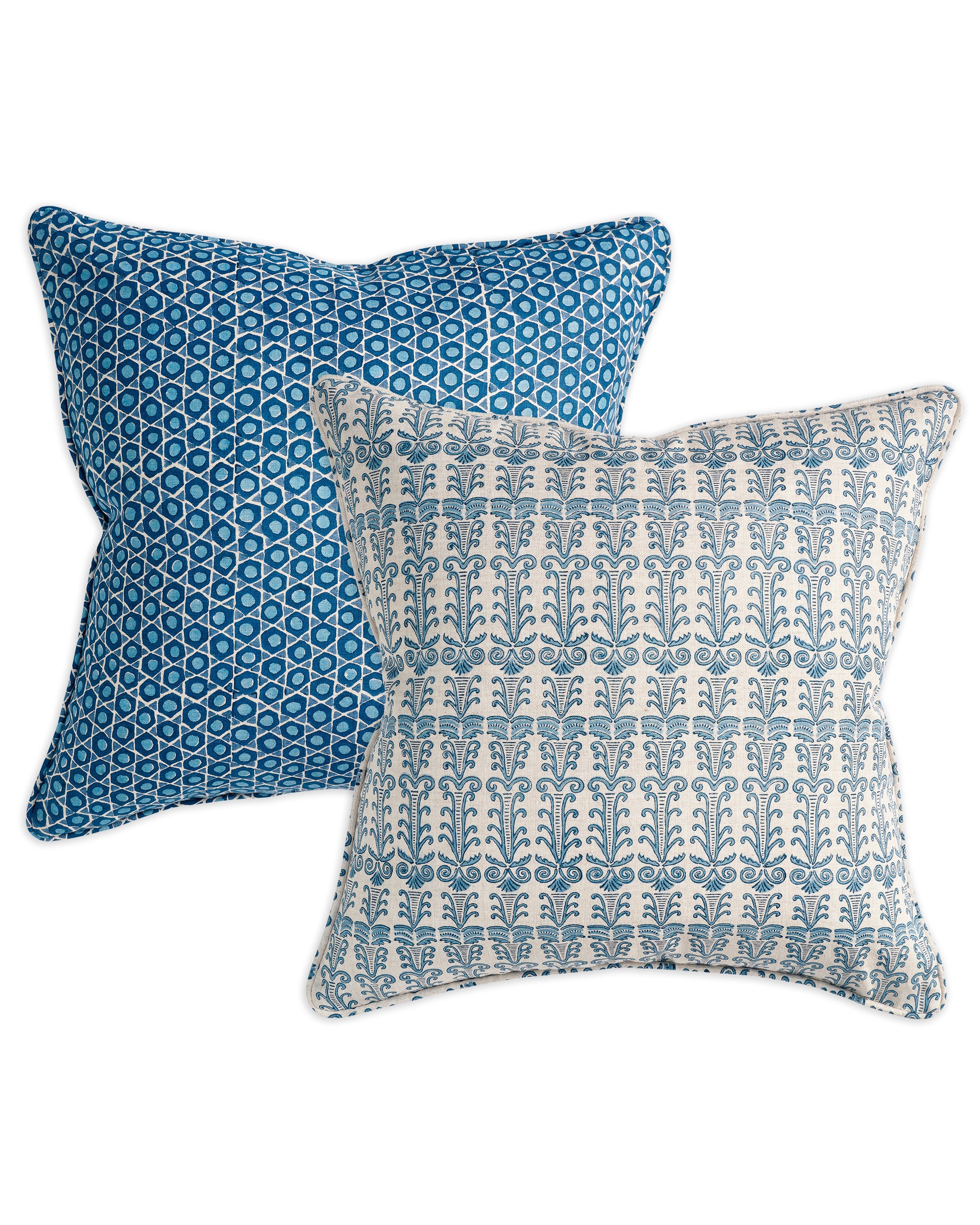 Cushions & Cushion Sets | Hand Block Printed Cushion Covers | Walter G